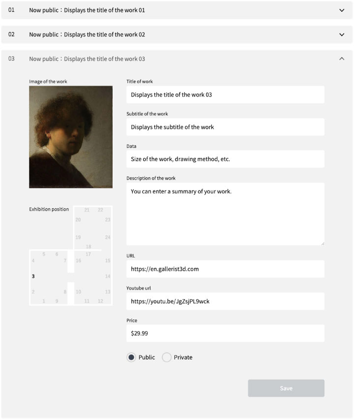 How To Register And Exhibit Your Work In The SOLO Plan Column GALLERIST IIID